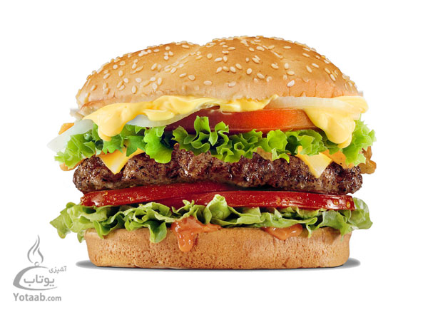 طرز تهیه همبرگر خانگی